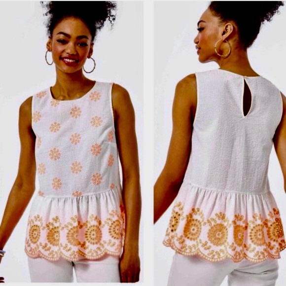 Lilly Pulitzer | Tops | Nwt Lilly Pulitzer Lilliana Top Sleeveless ...